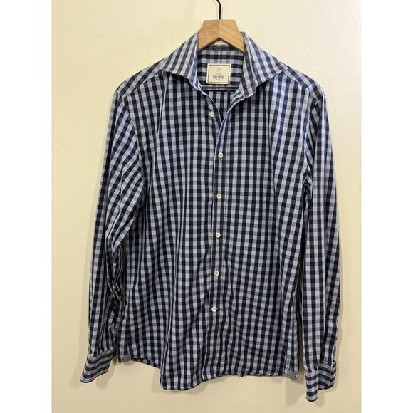 Todd Snyder | Shirts | Todd Snyder Gingham Check Business Preppy Dress ...